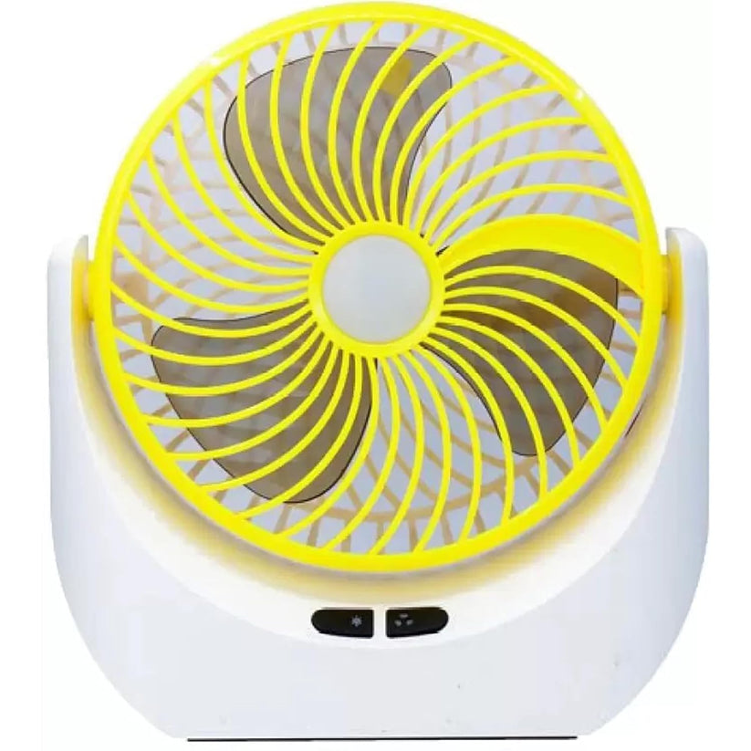 Estoremax Table fan Powerful Rechargeable Table Fan with LED Light, Ta
